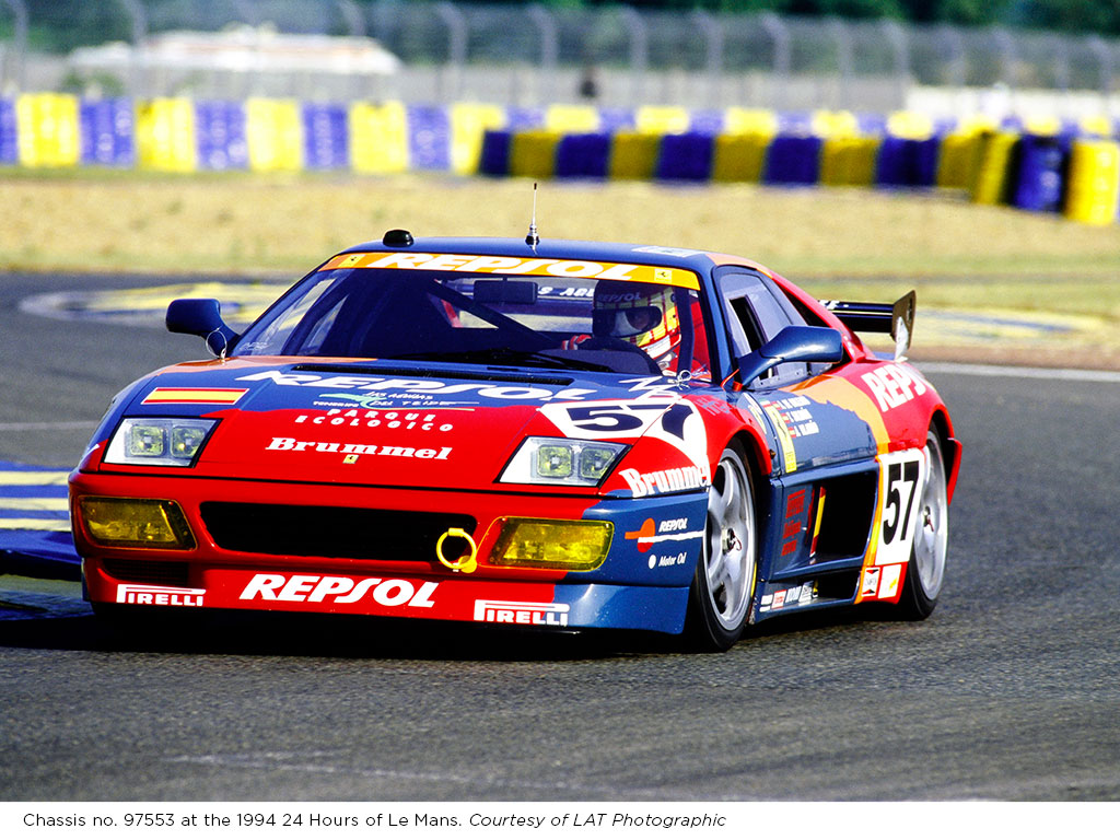 Ferrari 348 GT/C-LM en las 24 horas de Le Mans de 1994 – 8000vueltas.com